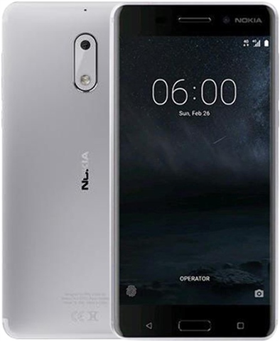 Nokia 6 64GB Silver, Unlocked C - CeX (UK): - Buy, Sell, Donate